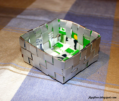 Figaflors i Braves: Upcycling: Milk carton basket